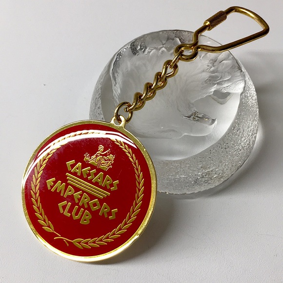 Vintage | Accessories | Caesars Emperors Club Keychain | Poshmark